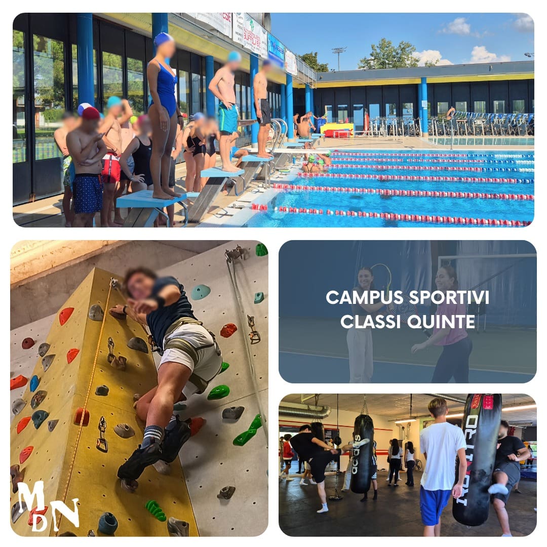 CAMPUS SPORTIVI PER LE CLASSI QUINTE: LO SPORT PALESTRA DI VITA ...
